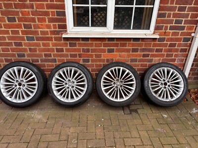 SET OF 4 VAUXHALL ASTRA K ELITE MK7 17” ALLOY WHEELS + TYRES 225 45 17 ...