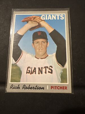 1970 Topps Baseball Card #229 Rich Robertson - Low To Mid Grade - G/VG ...