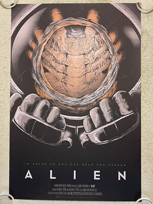 Alien Sigourney Weaver Ripley Horror Movie Art Print Poster Mondo Randy ...