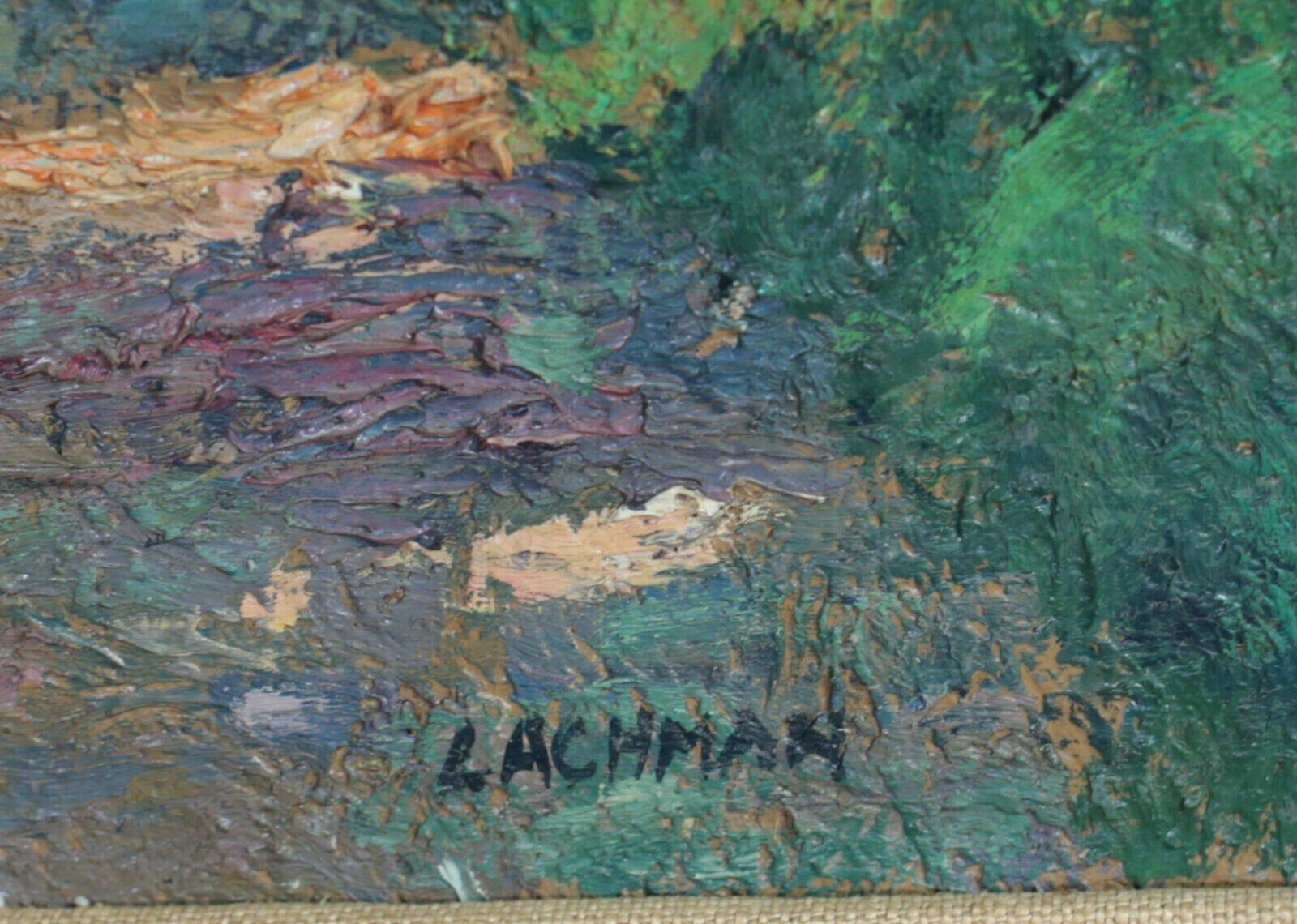 Harry Lachman American 1886-1975 Landscape Oil painting California ...