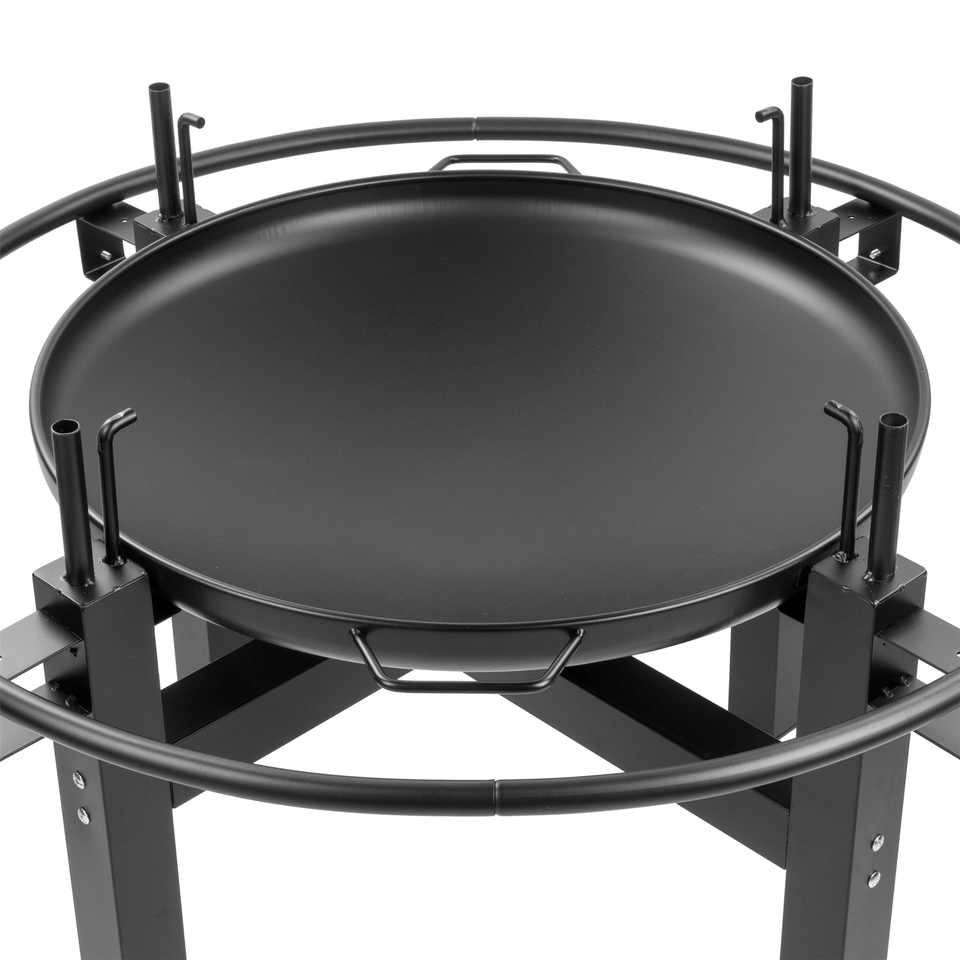 OUTDOOR CHARCOAL BBQ GRILL WITH ROTISSERIE BARBECUE HOT SPIT ROAST FIRE ...