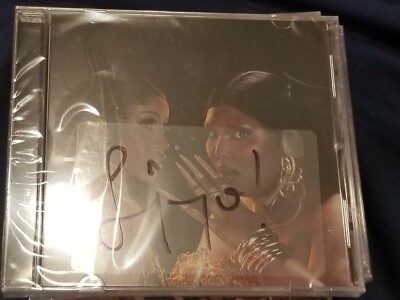 lizzo signed cd autographed single rumors signature autograph real ...
