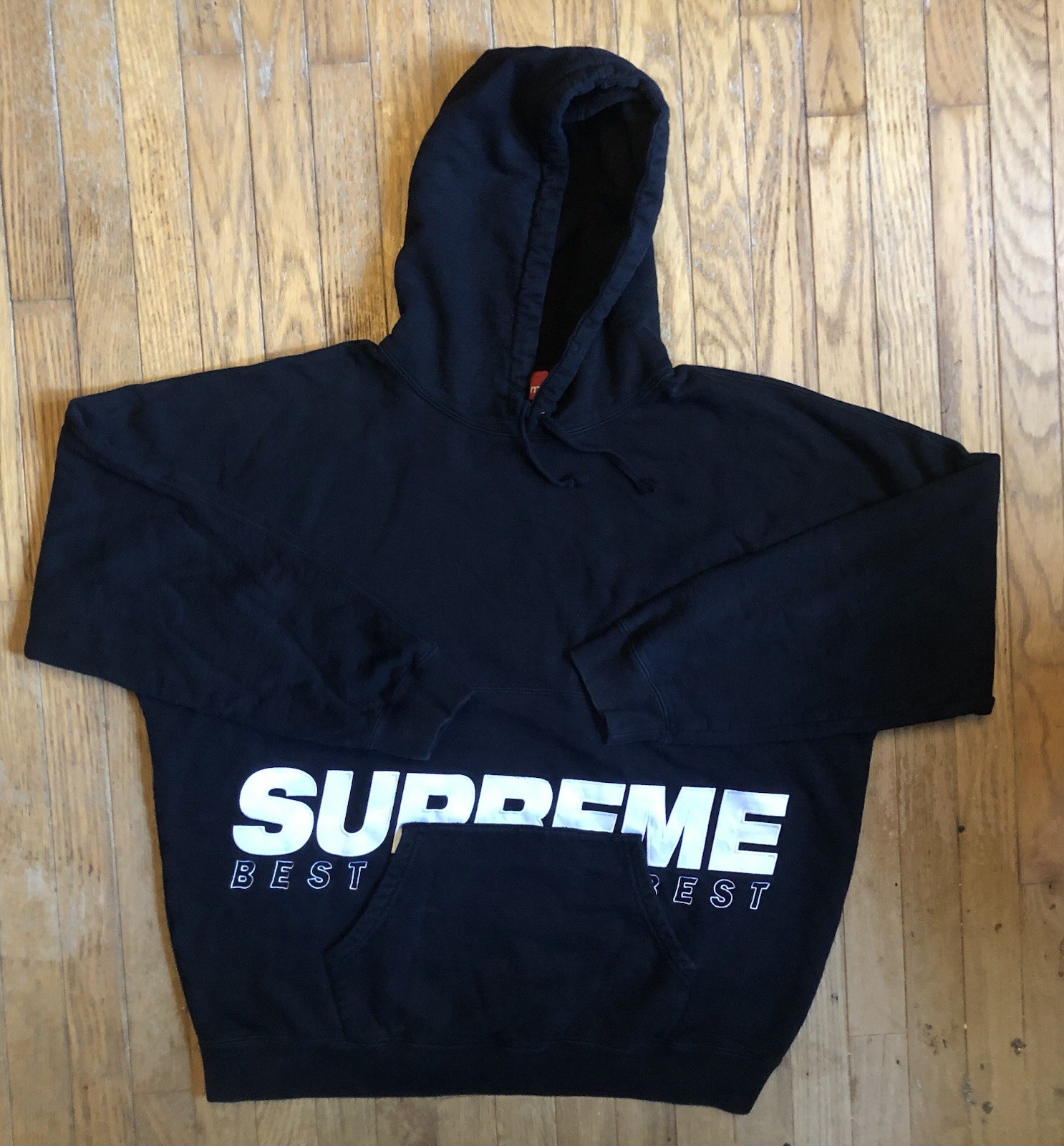Supreme Best of the Best Logo Hooded Sweatshirt Hoodi… - Gem