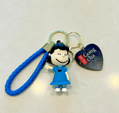 NEW Gong Cha x Peanuts Lucy Keychain 75th Anniversary Limited Edition ...