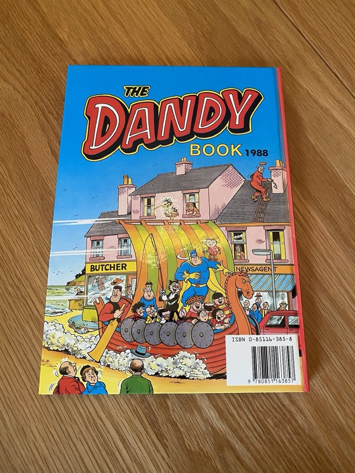 The Dandy Book 1988 and 1990 Hardback Books Desperate Dan Vintage | eBay UK