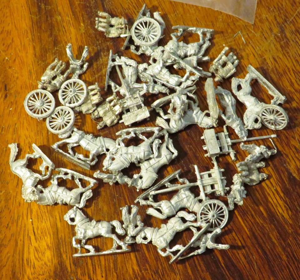 15mm miniatures ACW American Civil War, LIMBER DRIVERS, 50 sets | eBay