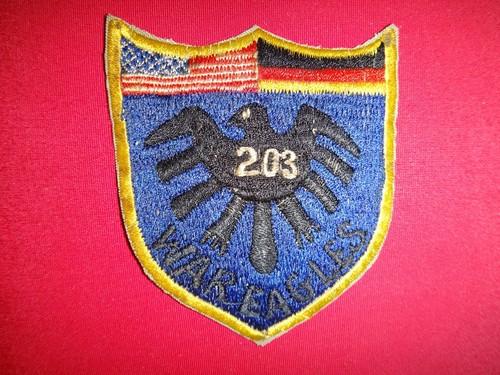 Armée Américaine Patch 203rd Aviation Compagnie Guerre Aigles | eBay