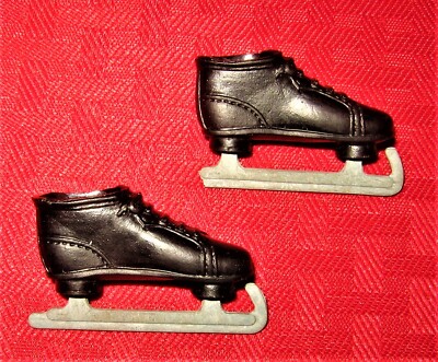 VINTAGE BARBIE 4 KEN FUN ON ICE CLOTHES 791 FASHION ORIGINAL BLACK ICE ...