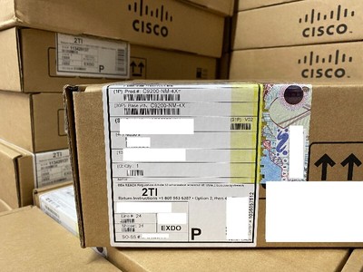 C9200-NM-4X Cisco Catalyst 9200 4 x 10G Network Module New Sealed, BIG ...