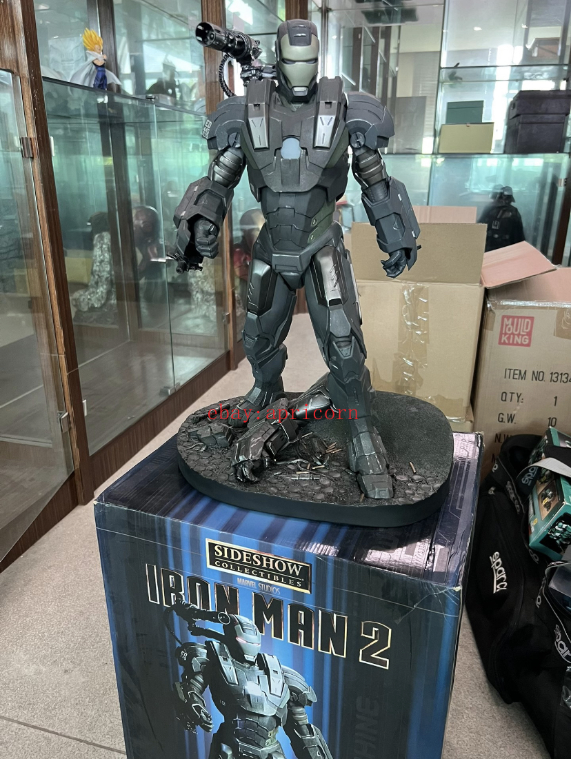 Sideshow Iron Man War Machine 1/4 Statue Resin Model Painted Collection Limited | eBay