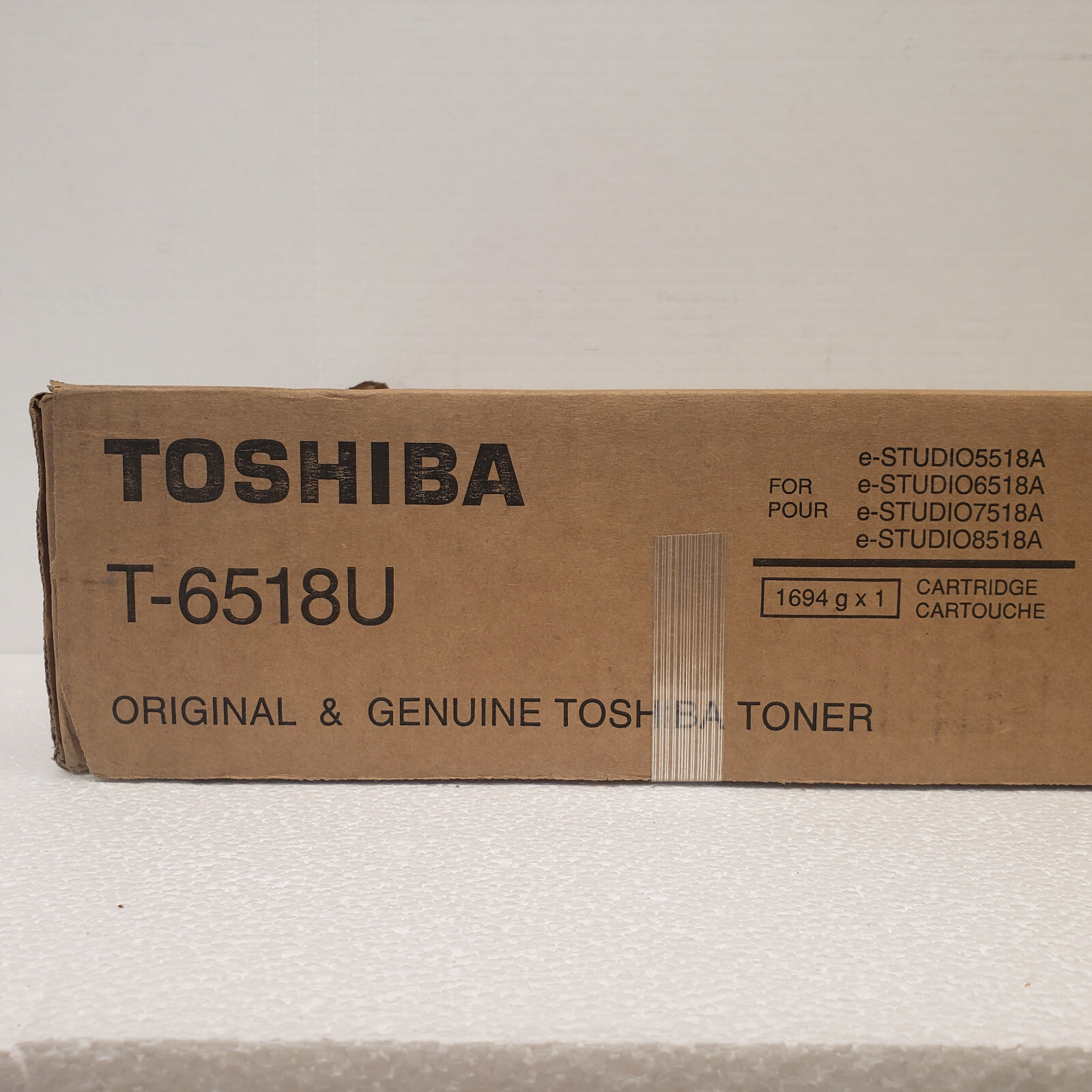 Toshiba T-6518U Black Toner Cartridge For e-STUDIO 5518A 6518A 7518A ...