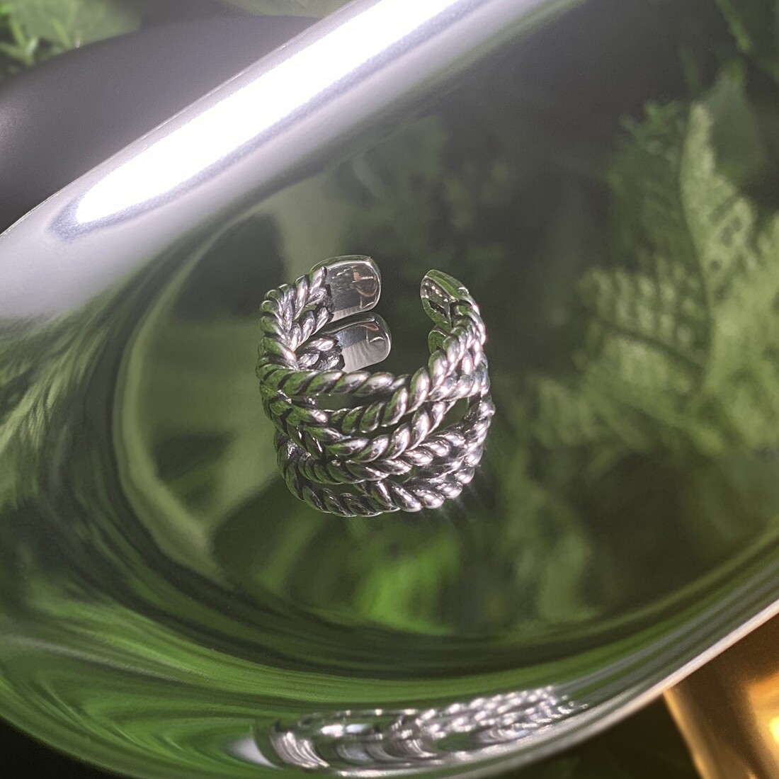 BTS BANGTAN BOYS ARMY Jimin Park 925 silver rings dynamite twist ring ...