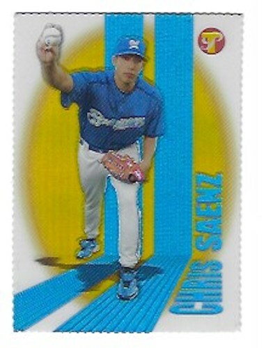 2004 TOPPS PRISTINE "Gold Refractor" 167- Chris Saenz Pr: /41 | eBay