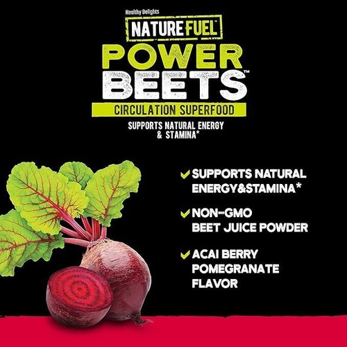Nature Fuel Power Beets Super Concentrated Non-GMO Beet Juice Powder 30 ...