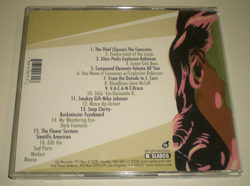 Us Up Records & Slabco~2000 Indie Rock CD~Modest Mouse~Buckminster ...