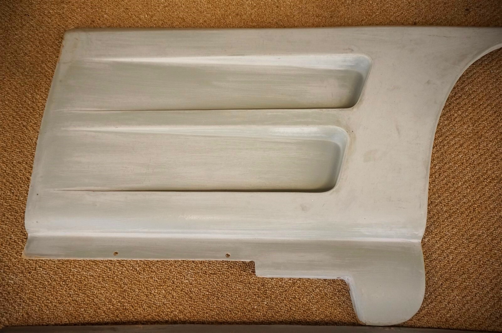 1963-1964 Corvette LH RH Front Lower Fender Fiberglass Louver Panels ...