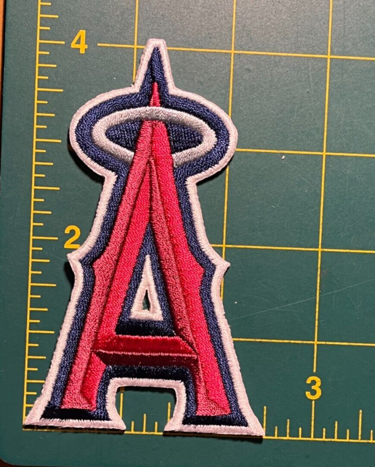 Anaheim AngelsA MLB patch angels Baseball Hat Shirt Jersey Sleeve Patch ...