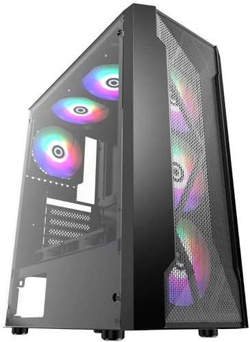 AvP Quasar Mid Tower Case With 3 x RGB Fans 5055663803449 | eBay