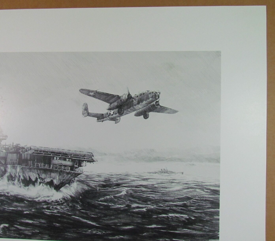 Avenging Strike by Robert Bailey s/n 579/700, 8 signatures of Doolittle ...