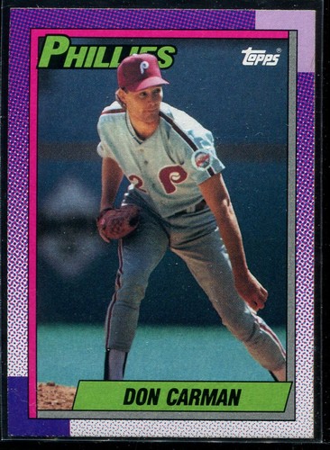 1990 Topps Baseball Don Carman #731 Philadelphia Phillies | eBay