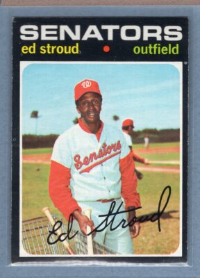 1971 Topps #217 Ed Stroud (b) EX-MT GO340 | eBay