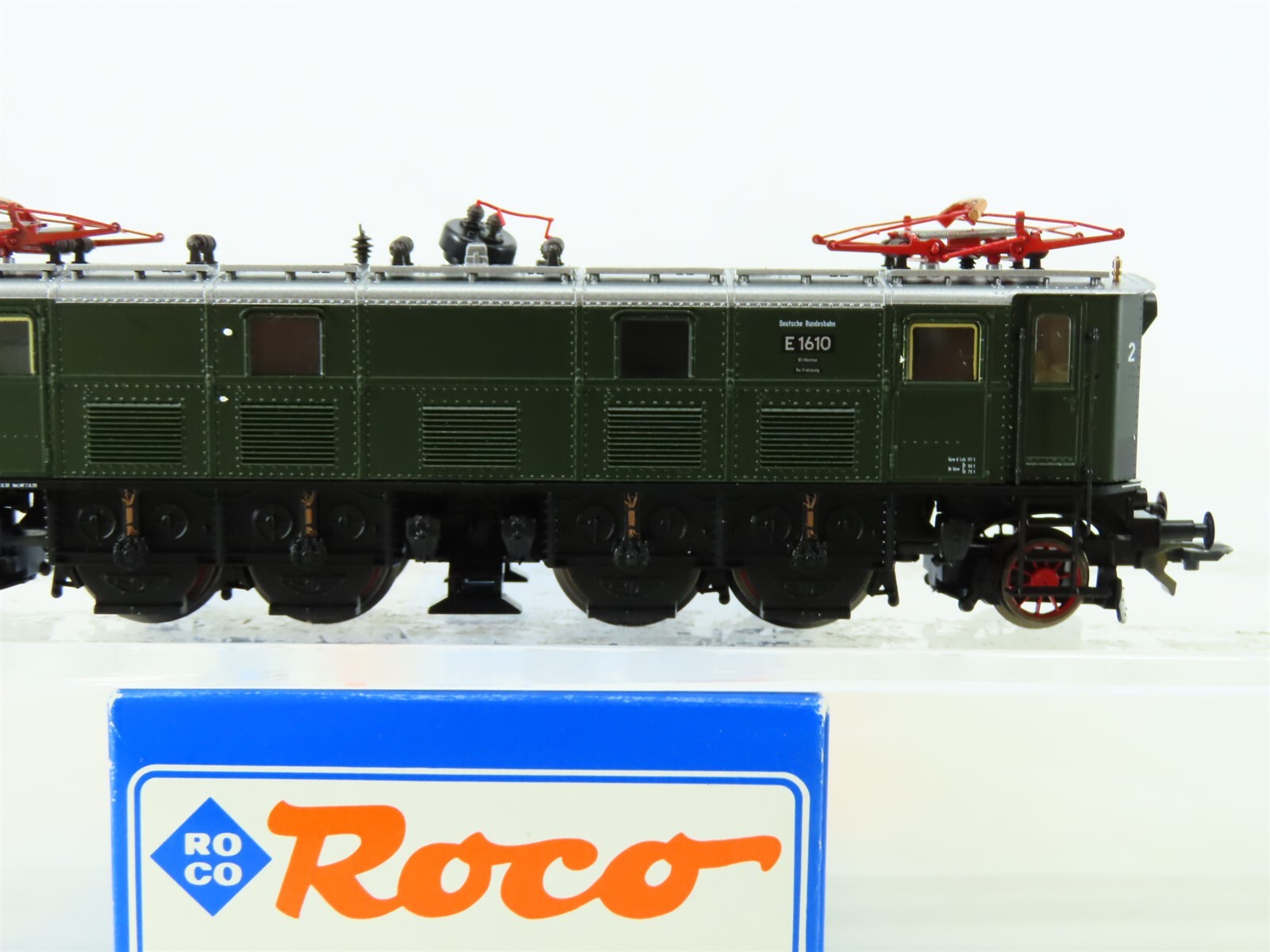 HO Scale Roco 63621 DB German Federal Class BR E16 Electric #10 - DCC ...