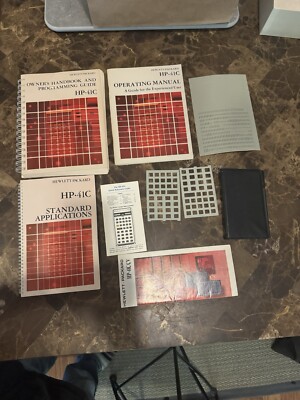 HP-41C Owner's Handbook Programming Guide, Standard Applications ...