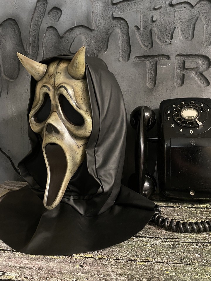 Ghostface The Grabber Mask The Black Phone Scream Mask Rehaul Horror ...