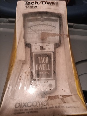 Dixco/Dixson Tach Dwell Tester Vintage Auto Tool In Box 1b1 | eBay
