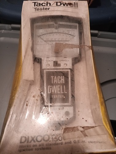 Dixco/Dixson Tach Dwell Tester Vintage Auto Tool In Box 1b1 | eBay