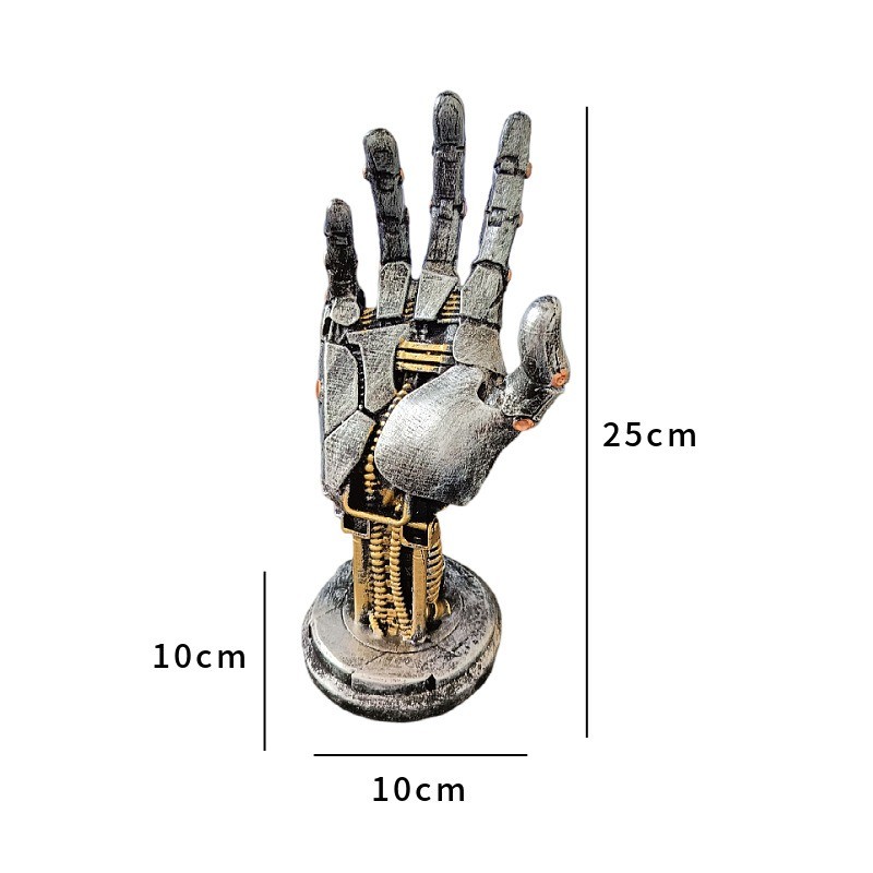 Cyberpunk Robotic Arm Handle Bracket Resin Craft Figurine Gamepad ...