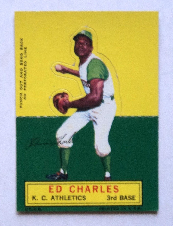 1964 Stand Up Topps Ed Charles Athletics A's MINT - CLOSING Ebay Store ...