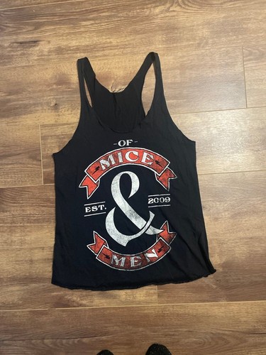 Of Mice & Men Metal Band Muscle Tank Top Size Women’s Large Metalcore ...
