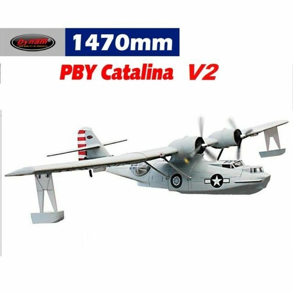 Dynam PBY Catalina V2 1470mm Wingspan PNP - Grey (DY8943GYPNP) for sale ...