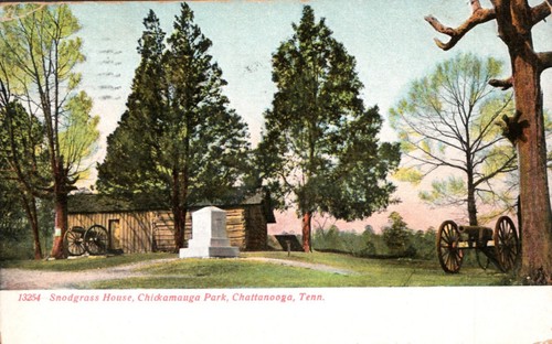 Snodgrass House, Chickamanga Park, Chattanooga, TN Postcard (POSTED ...