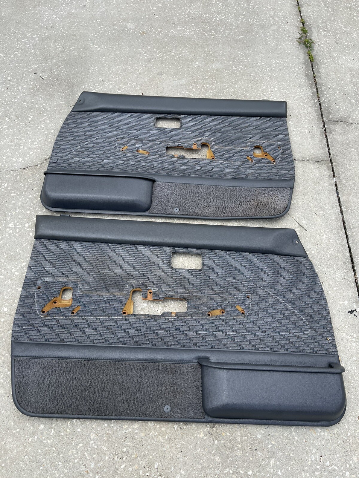 Toyota 4Runner 4 Door L R Cloth Power Interior Door Panel SET 90 92 93 ...