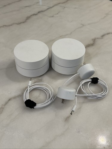 Google WiFi Mesh Router- Model GJ2CQ Set Of 2 193575014340 | eBay