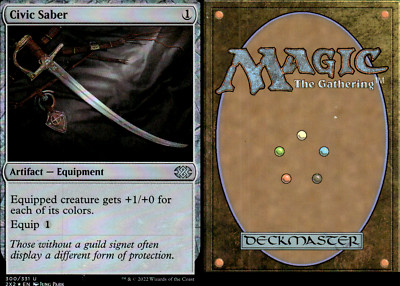 Magic the Gathering -MTG- Foil Civic Saber | eBay