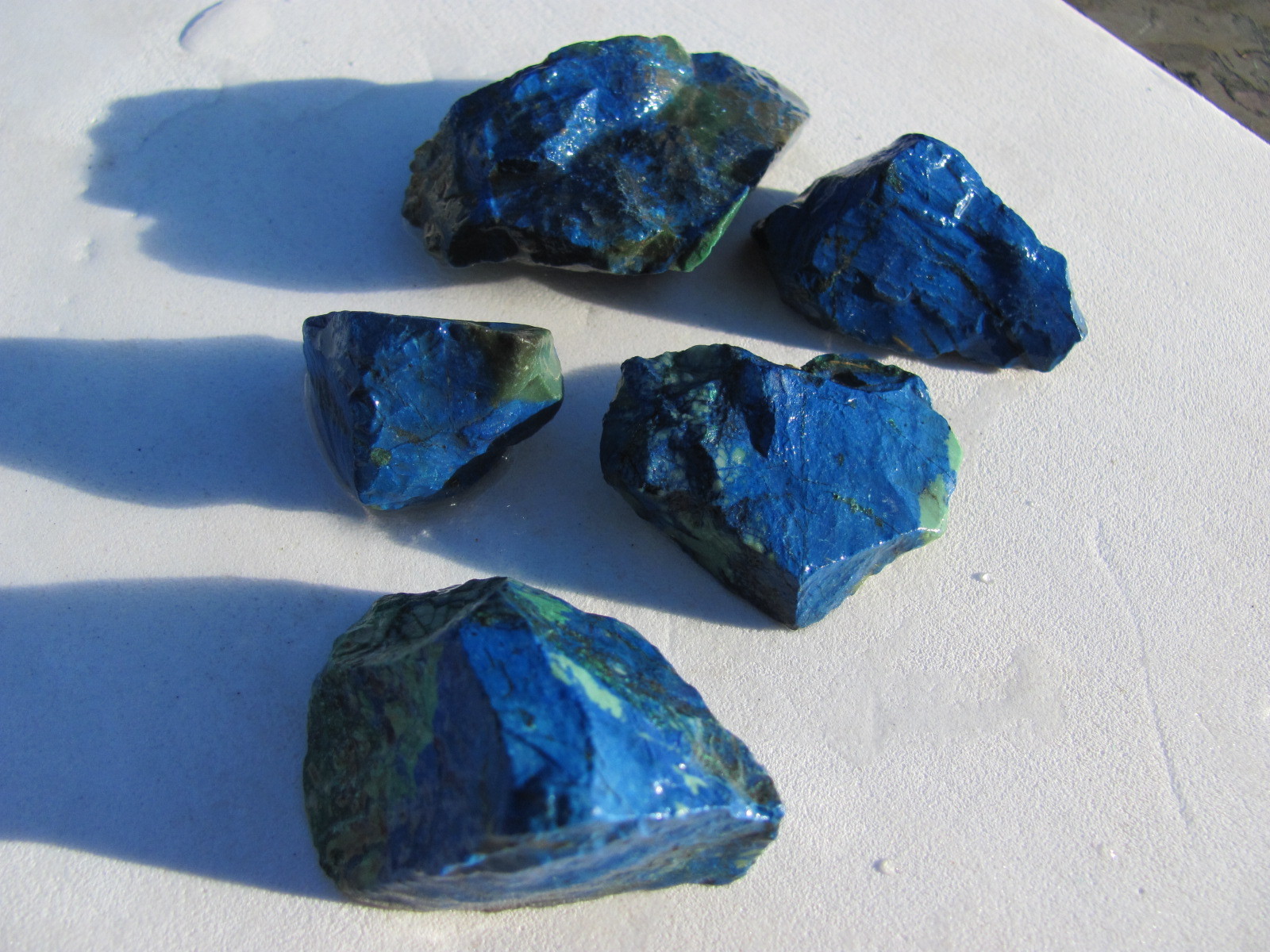 RARE Lot Chrysocolla/ AZURITE from Arizona 103 grams | eBay
