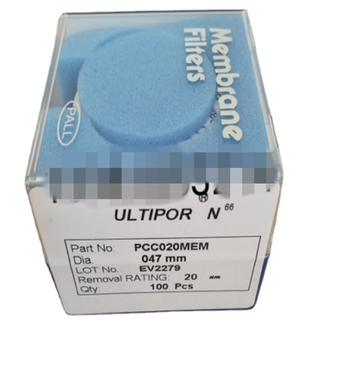 100/pk NEW 20um N66 nylon mesh filter membrane 47mm diameter PCC020MEM ...