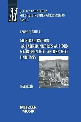 Musikalien Des 18. Jahrhunderts Aus Den Klostern Rot an Der Rot Und ...