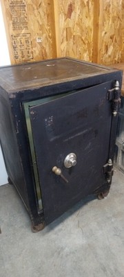 Herring-Hall-Marvin Combination 7-drawer Safe Vintage 41.5T x 27.5W x ...