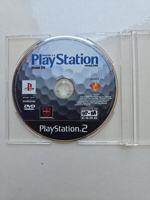 Official US Sony PlayStation Magazine Issue #56 Demo Disc PS2 2002 Disc ...