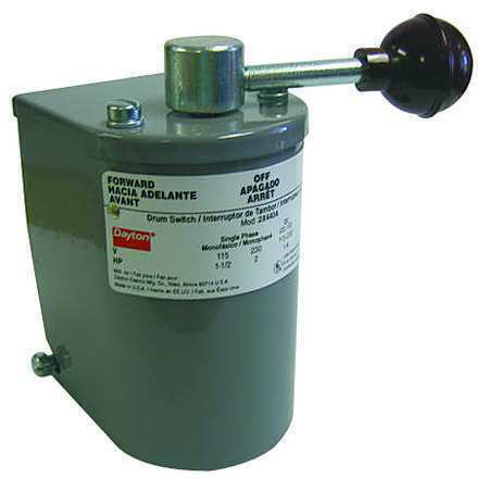 Dayton 4UYE9 Reversing Drum Switch, Steel Handle for sale online | eBay