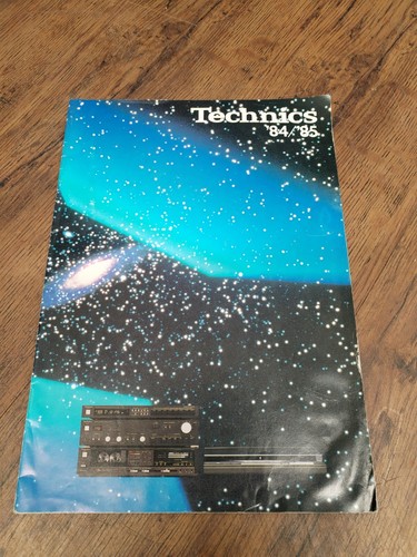 Technics 1984 / 1985 Hi-Fi Brochure Catalogue | eBay