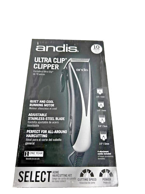 ANDIS 18625 Ultra Clip Adjustable Blade 10-Piece Home Haircut Kit | eBay