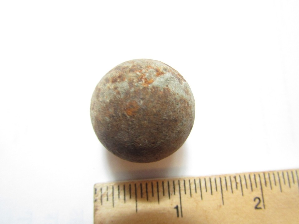 Texan 4 Pounder Cannon Grape Shot Ball 1836 1 1/16" Diameter | eBay
