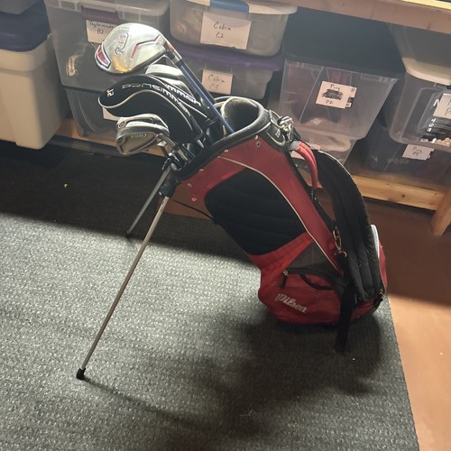 Men’s RH Starter Set Golf Clubs w/ Stand Bag, Balls, Tees | eBay