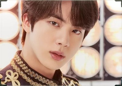Jin Bts/Bangtan Boys Premium Photo Panel Bts World Tour Love Yourself ...