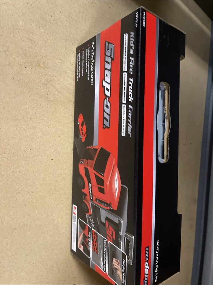 Snap On Tools Kids Fire Truck Carrier SSX23P144 Collectible Item | eBay